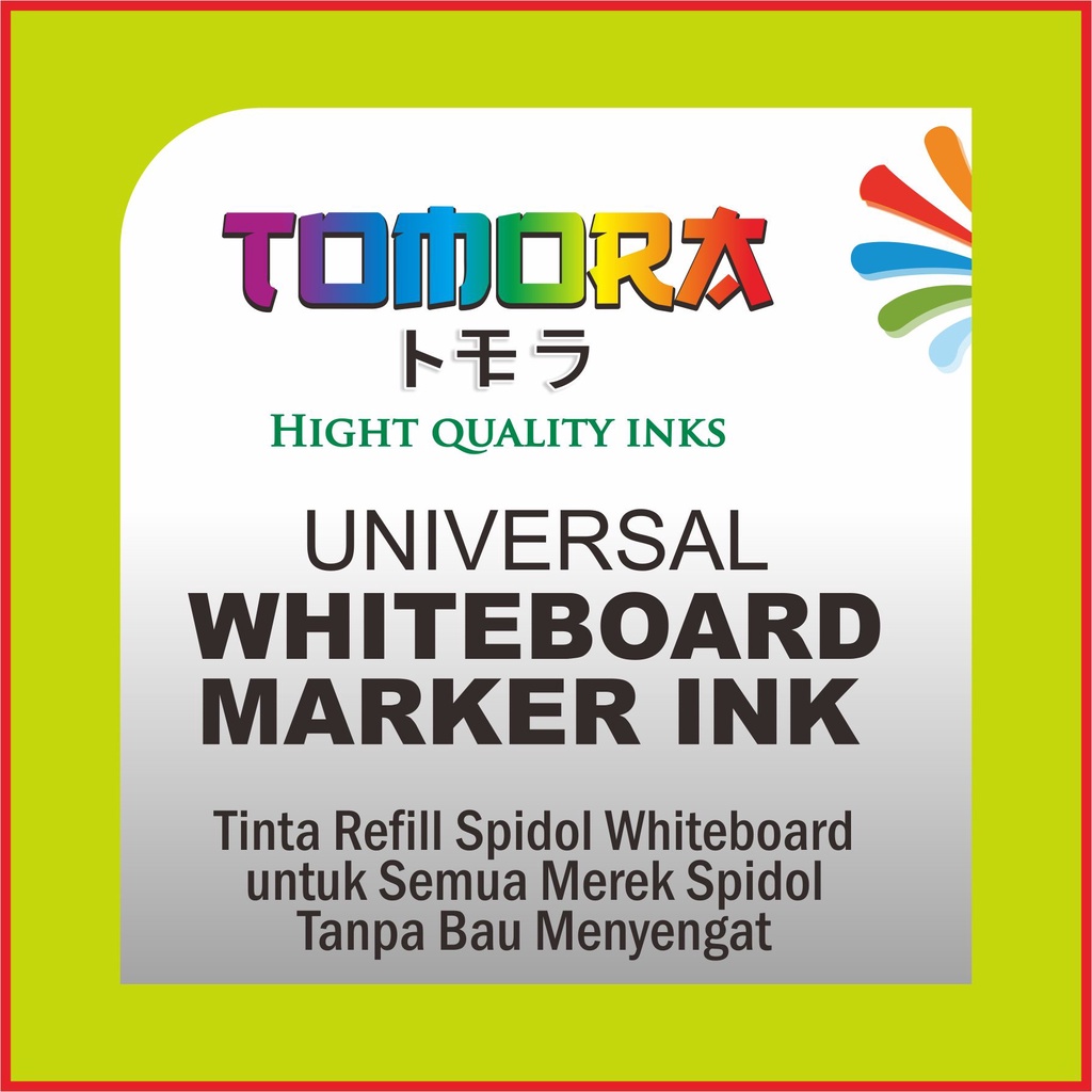 Tomora หมึกเติมปากกาไวท์บอร์ด สีเขียว 100 มล. (ลบง่าย) - tomoraadminbq ...