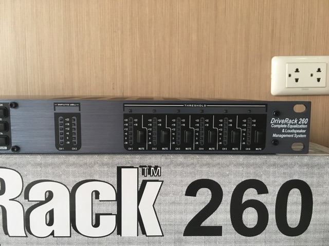 เครื่องปรุงแต่งเสียง Driverack260 - phoosa - ThaiPick