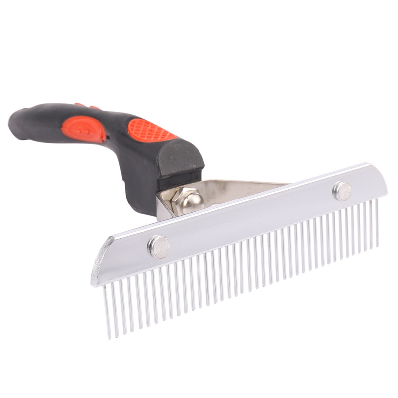 Pet Comb Extra-Large Rake Comb Grooming Brush Deshedding Tool Beauty ...