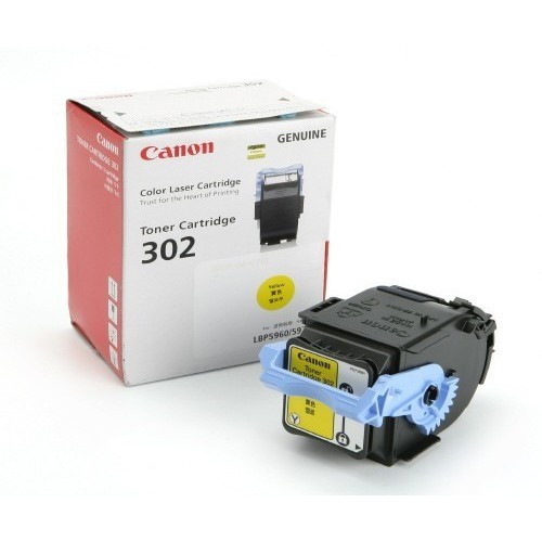 TONER (หมึกสำหรับเครื่องพิมพ์) CANON COLOR TONER CARTRIDGE 302 (BLACK)