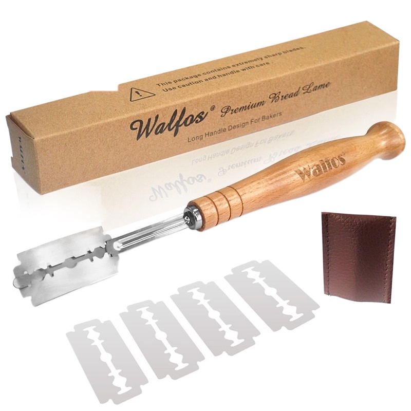 WALFOS Bread Lame New European Bread Arc Curved Dough Scoring Knife ...