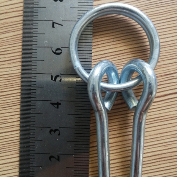 2PCS Awning Tent Poles Rings with 2 Pins for Outdoor Camping Hiking ...