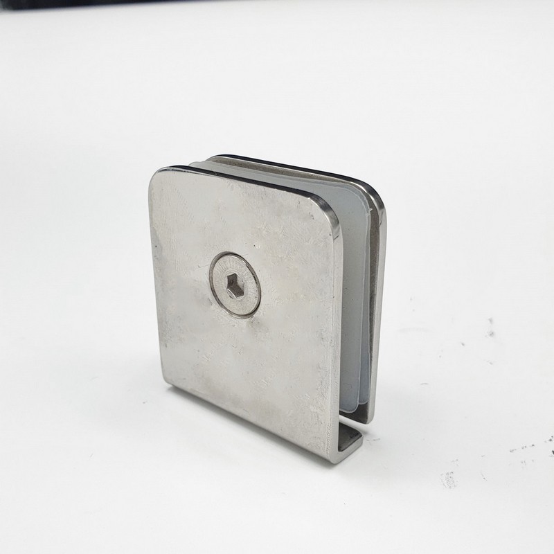 GC-502-PS-V ตัวหนีบกระจกห้องน้ำ (เจาะกระจก) สีสแตนเลสเงา อุปกรณ์ห้องน้ำ - hb.home - ThaiPick