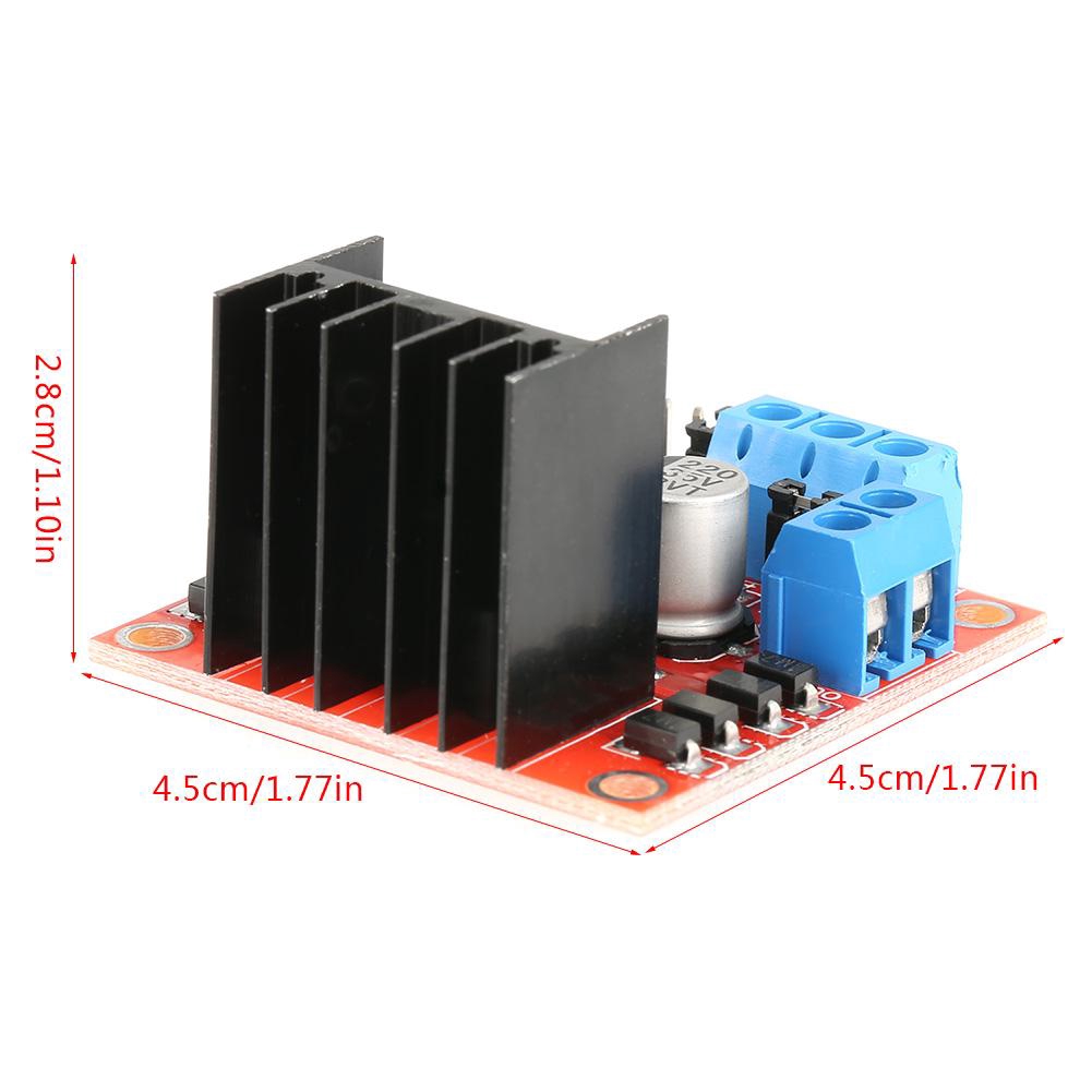 Robot Smart Stepper Module Bridge Car 1pc Motor L298N Board Module for ...
