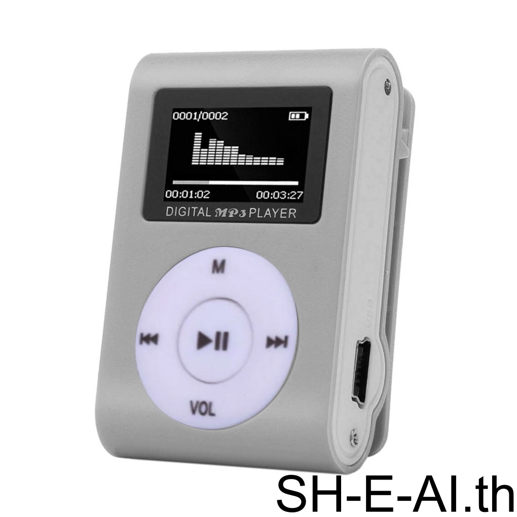 eaieai เครื่องเล่น MP3 USB หน้าจอ LCD รองรับการ์ด Micro SD TF - eai.th ...