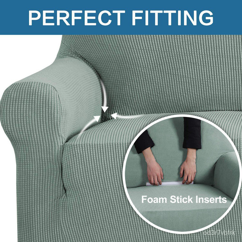 【Ready Stock】Elastic Sofa Cover 1/2/3/4 Seater L Shape Universal Sopa ...