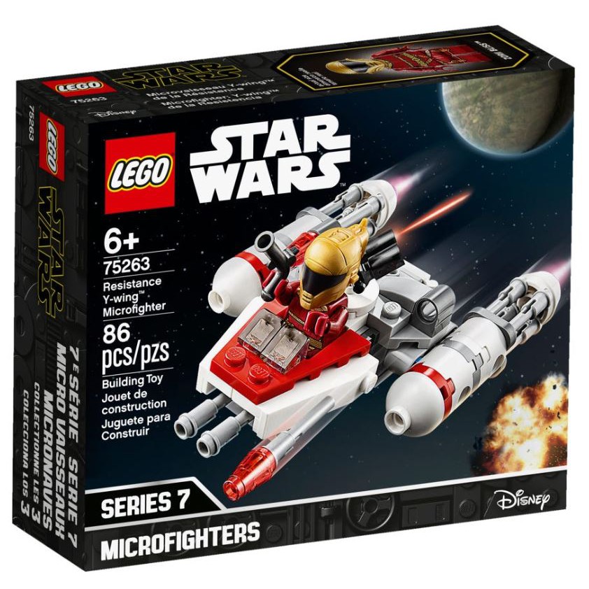 LEGO Star Wars Resistance Y-wing Microfighter 75263 - smartcaseshop ...