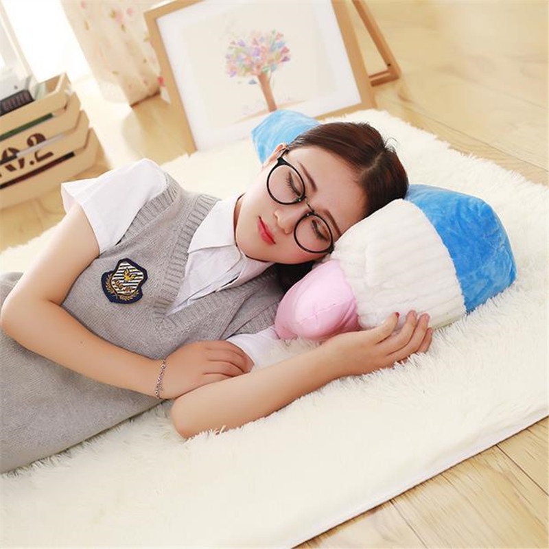 90CM One Piece Creative Toothbrush Pillow PP Cotton Stuffed Sleeping ...