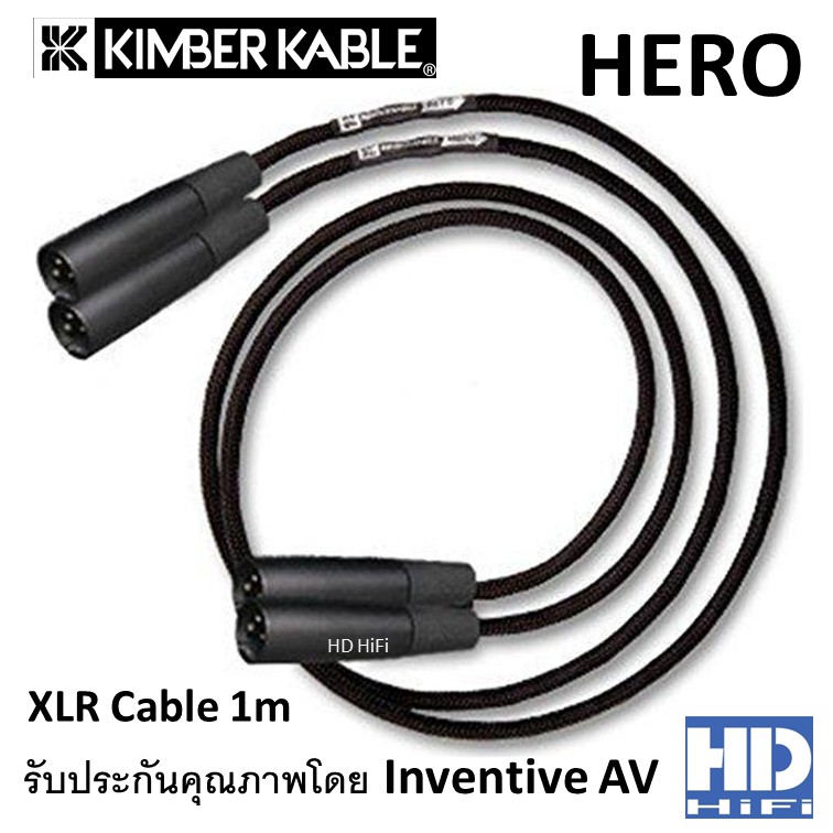 Kimber Kable HERO XLR Cable 1m | Shopee Thailand