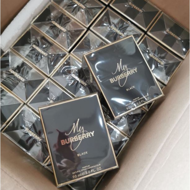 ของแท้ New Package Burberry My Burberry Black EDP 90ml กล่องซีล (พร้อม ...