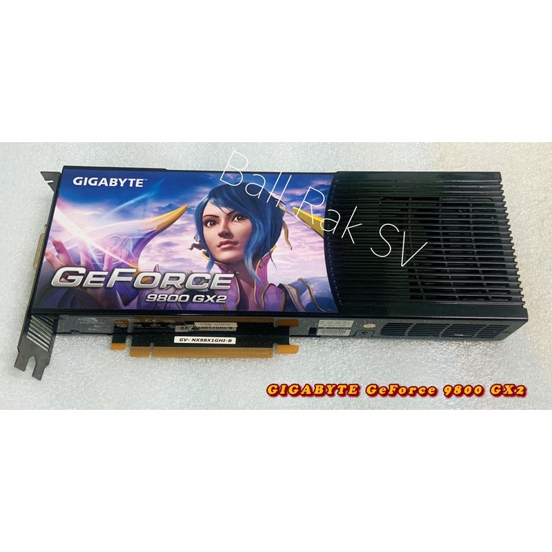 GIGABYTE GeForce 9800 GX2 | Shopee Thailand