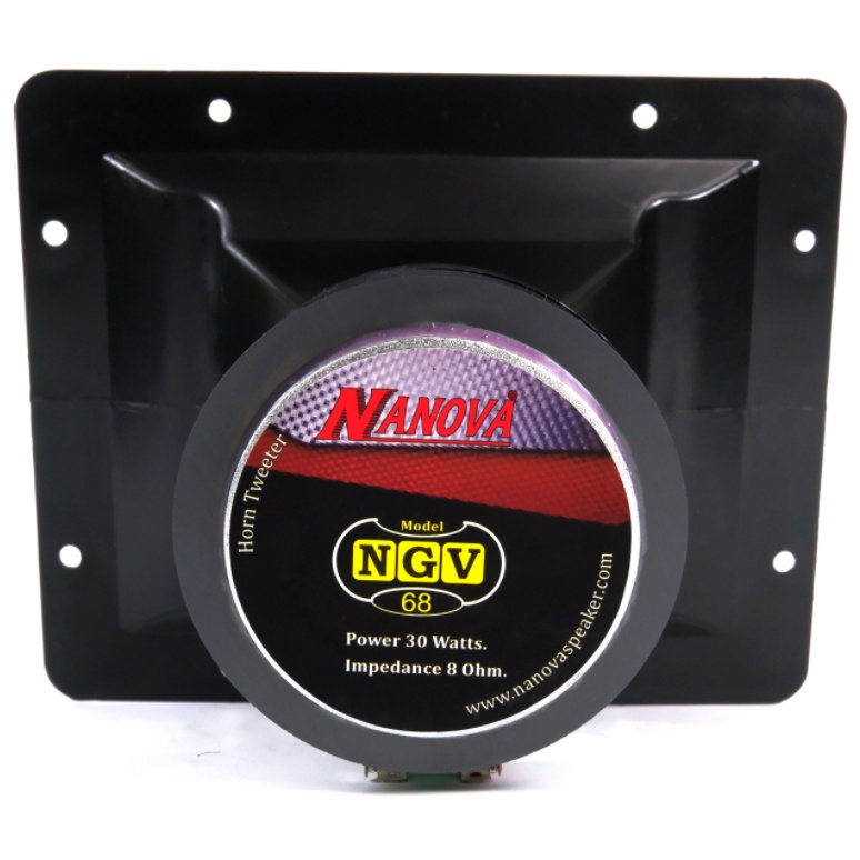 แถมซีกันขาด ทวิตเตอร์ ปากเป็ด ยี่ห้อ Nanova รุ่น NGV-68 30 W แท้ (1 ดอก) Made in Thailand DKN ...