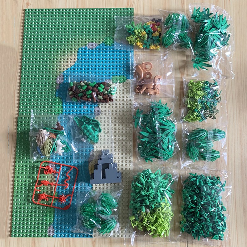 ☄Base Plates Tropical Rainforest Amazon Jungle Building Blocks Lego ...