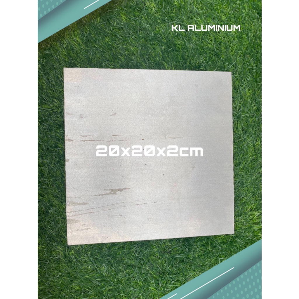 อลูมิเนียมแผ่น อลูมิเนียมเกรด5083แท้ อลูมิเนียมแท้ อลูมิเนียมแผ่น20มิลลิเมตร ขนาด200x200x20 ...