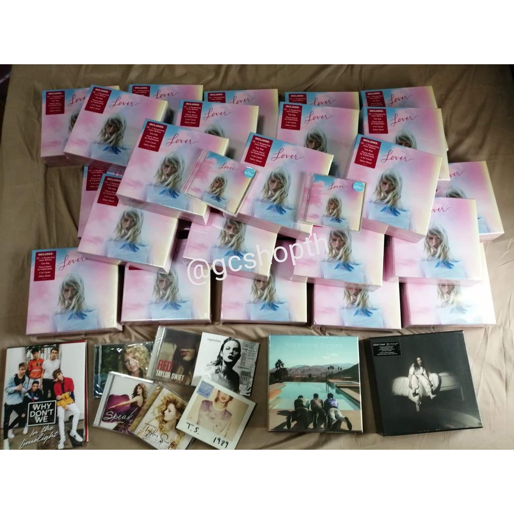 (ใบจองพรีออเดอร์) อัลบั้ม Lover (Box Set) ของ Taylor Swift - gcshopth ...
