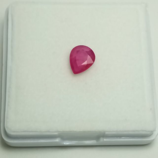 ทับทิม Ruby Pear.Cut. - onesatang - ThaiPick