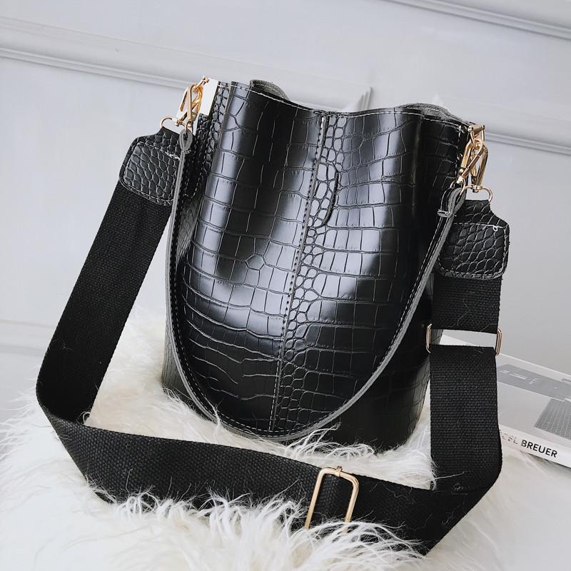 New 2020 European style Women's Handbags Leisure Bucket Bags Female ...