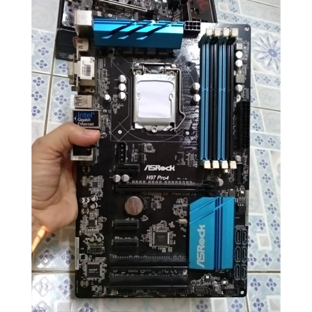 Asrock h97 Pro4 socket 1150 | Shopee Thailand