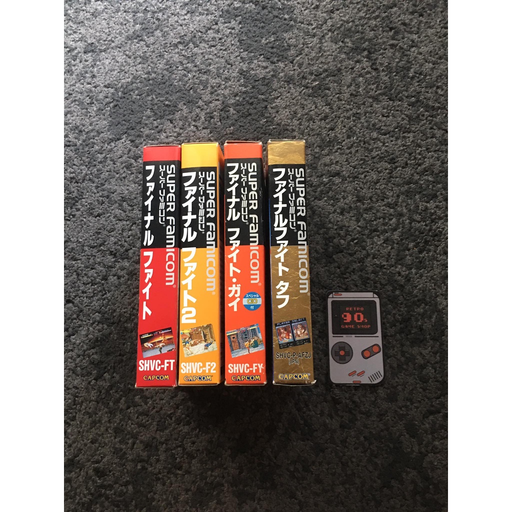 Capcom Cartridge Super Famicom Final Fight Collection Boxset (Wholesale ...