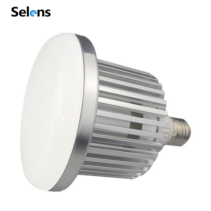 Selens Led Bulb E27 105W 3200K-5500K Adjustable by Remote Control Energy Saving Bulb For Softbox ...