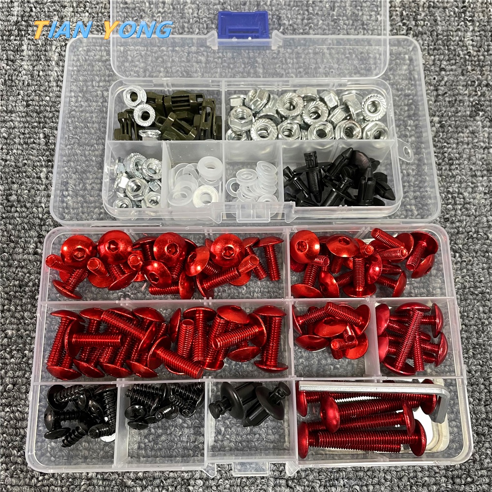 Fairing Bolts Kit Bodywork Screws Nut Motorcycle For Triumph speed street daytona triple 1050 ...