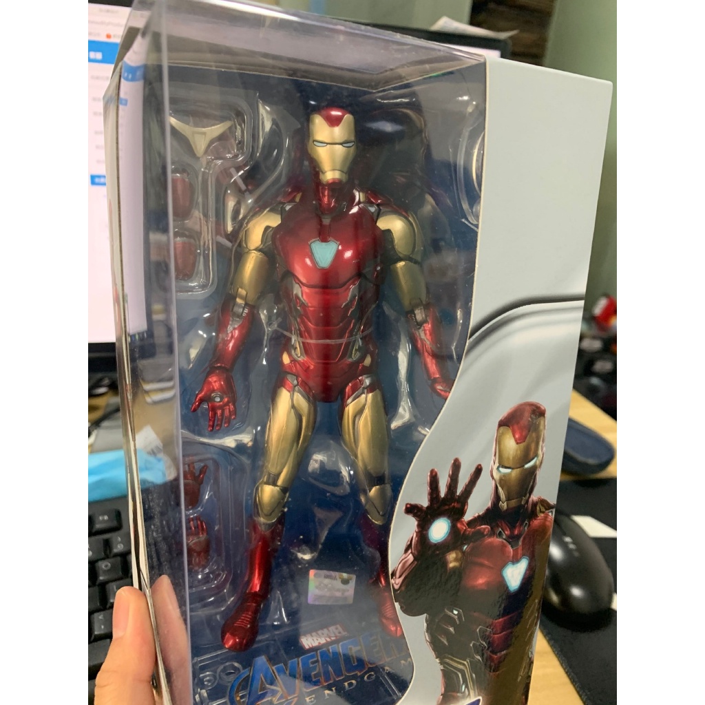 Marvel Avengers 4 Endgame Tony Stark Legends Zd Toys Iron Man Mk85 ...