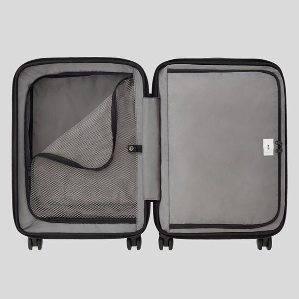 ace. Cornerstone-Z Hard side zippered luggage with dual wheel casters ...