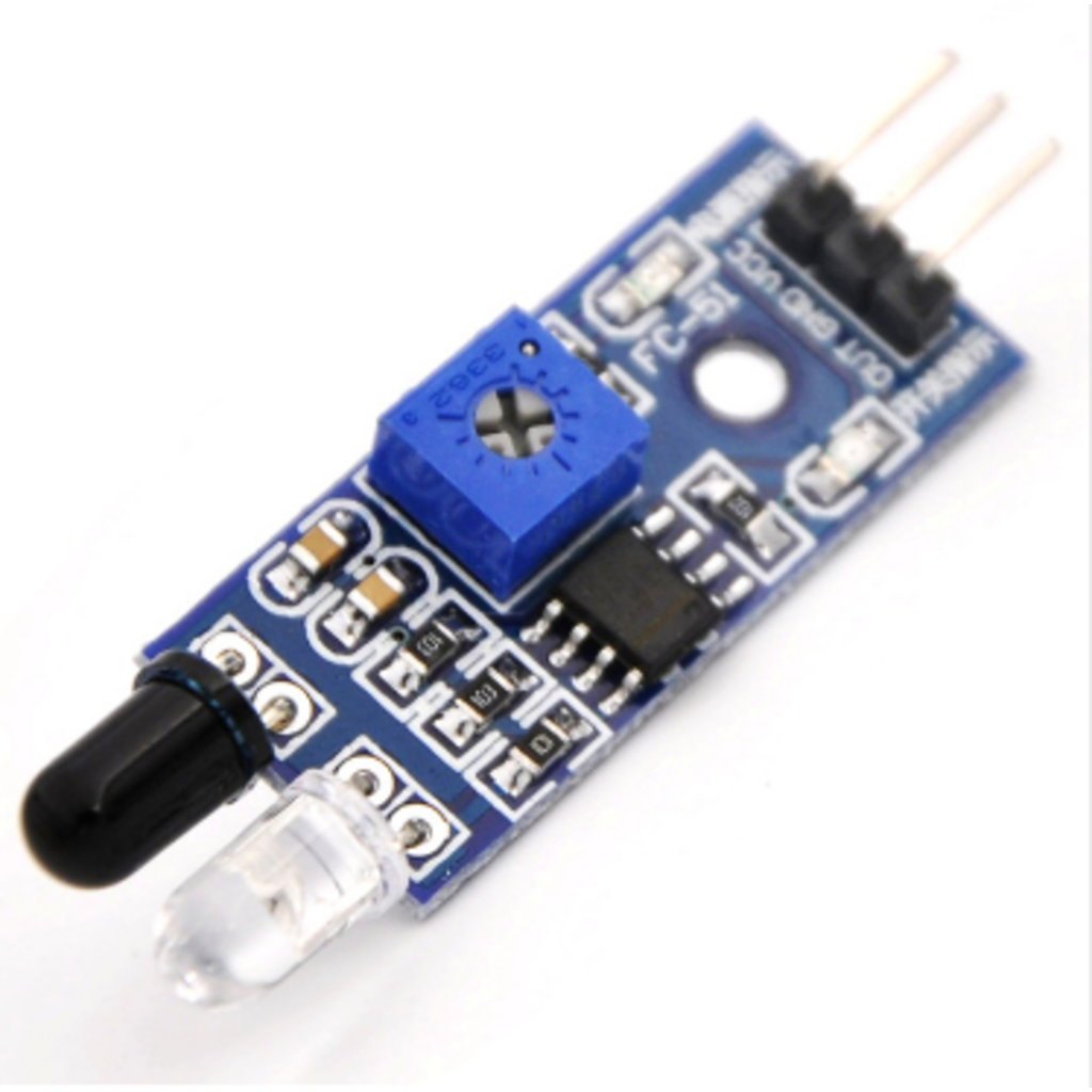 เซนเซอร์ตรวจจับเส้น เดินตามเส้น Infrared barrier module / obstacle ...