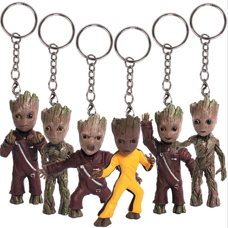 Guardians of the Galaxy Treant Baby Groot พวงกุญแจรูปจี้ Groot รุ่น ...