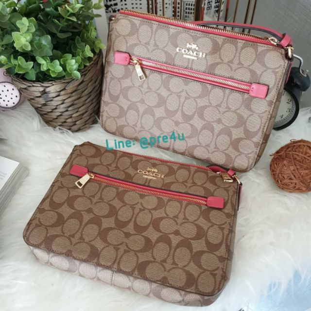 COACH Top Zip Gallery File Bag Crossbody - pre4u - ThaiPick