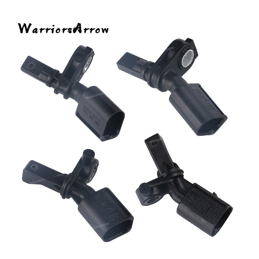 4Pcs Front Rear LR ABS Wheel Speed Sensor For Volkswagen Polo Golf For ...