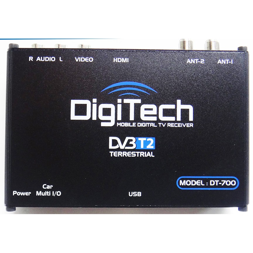 Digi Tech กล่องทีวีดิจิตอลติดรถยนต์2เสารุ่นกันน้ำรองรับความเร็วมากกว่า ...