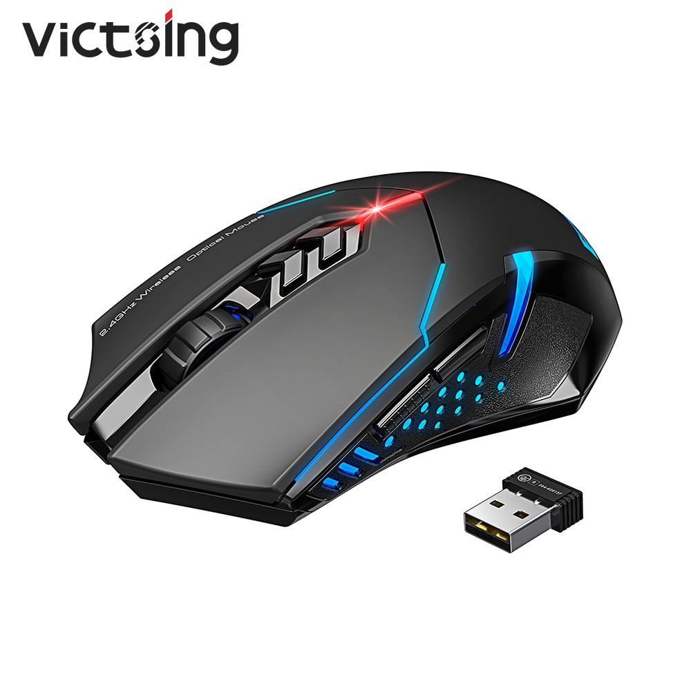 Victsing Pc066 เมาส์เกมมิ่งไร้สาย 7 ปุ่มกด - victsingofficial.th - ThaiPick