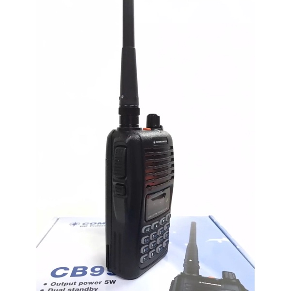 วิทยุสื่อสาร COMMANDER รุ่น CB99 (มีทะเบียน ถูกกฎหมาย) สำหรับนักวิทยุสมัครเล่น ระบบ VHFFM 136 ...