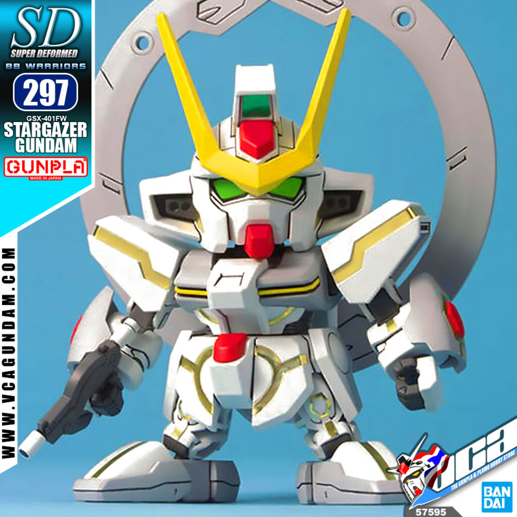BANDAI GUNPLA SUPER DEFORMED SD GUNDAM BB297 STARGAZER GUNDAM กันดั้ม ...