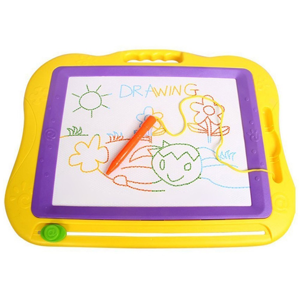 Magnetic Erasable Colorful Drawing Board Large Size Doodle Sketch EJRQ ...