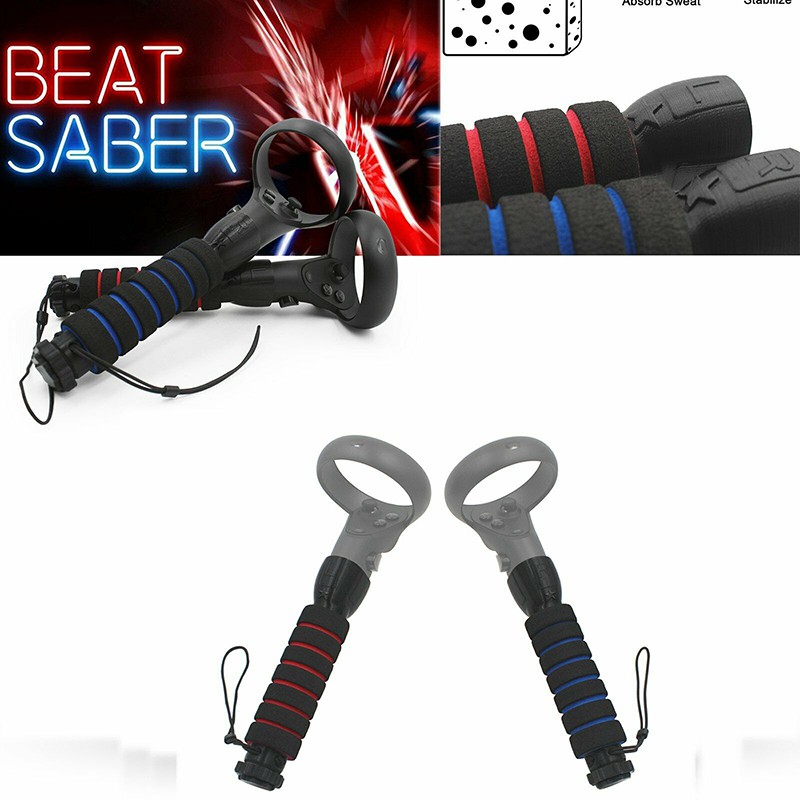 Dual Handles Gamepad Stand For Oculus Quest Rift S Controller Play Beat ...