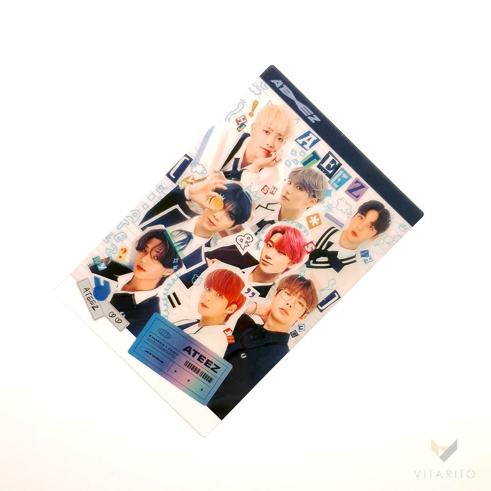 2022 ATEEZ Transparent Postcard Set 6Pcs New Version L8TM - ds4myczrxp ...