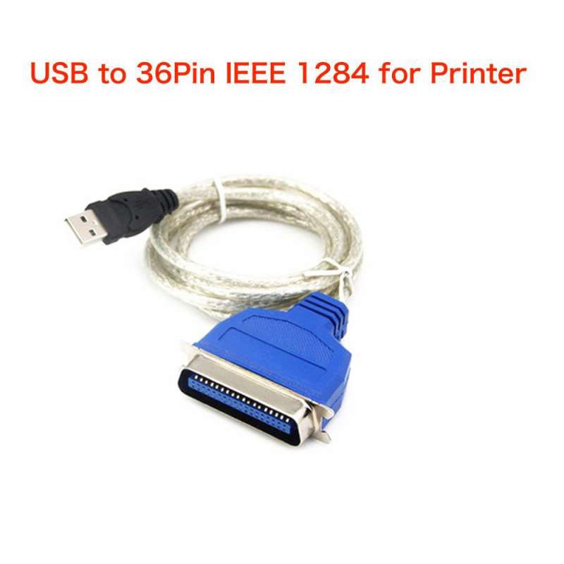 1.5M USB 2.0 To Parallel IEEE 1284 36-Pin Cable For Printer Scanner ...