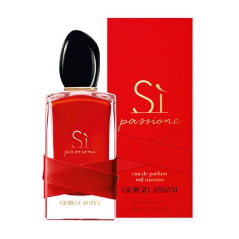 Armani si passione Red Maestro edp 100ml (limited edition ...