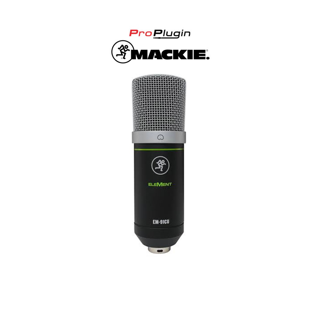 Mackie EM91CU USB Microphone ไมโครโฟนคอนเดนเซอร์ บันทึกเสียง ไมค์อัดเสียง รองรับ Mac และ Pc ...
