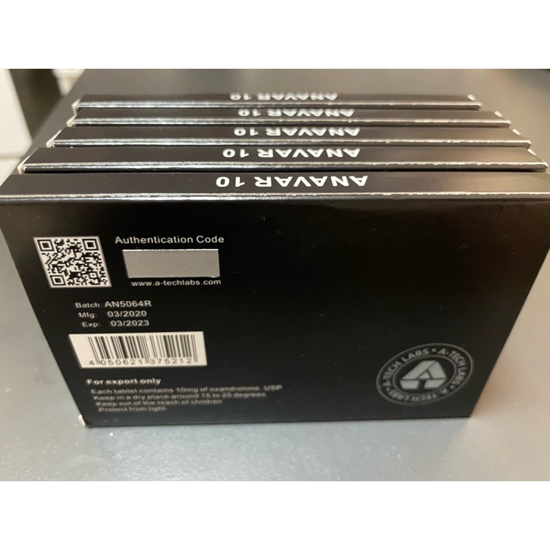 Anavar Oxandrolone Pharmacom A-Tech 10mg 100tabs - sarm_combo - ThaiPick