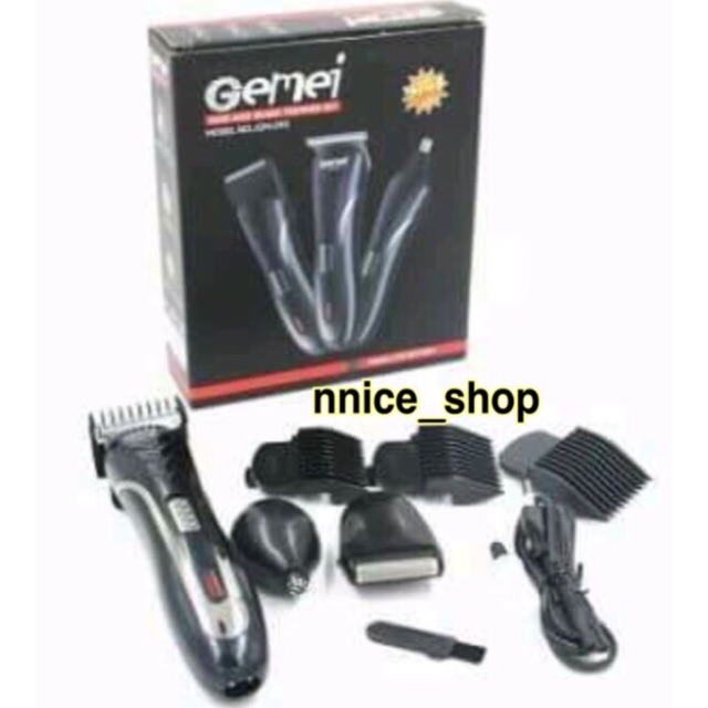 แบตตาเลี่ยนไฟฟ้าไร้สาย (3in1) Gemei รุ่น GM-593 - nnice_shop - ThaiPick