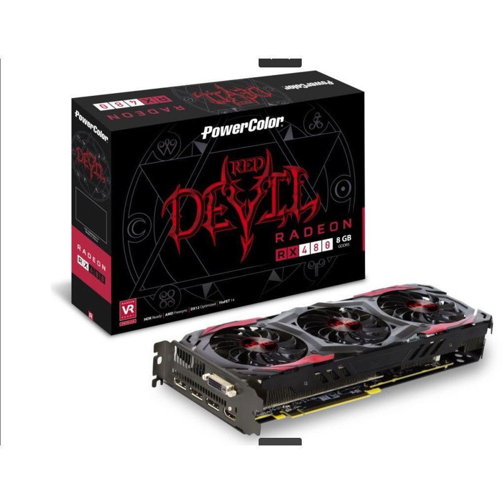 powercolor red devil rx 480 8gb - i.bank500 - ThaiPick