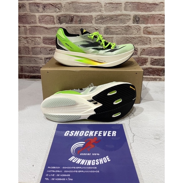 Adidas Adizero Primex สี Linen Green Core Black Beam Yellow ของใหม่ แท้ ...