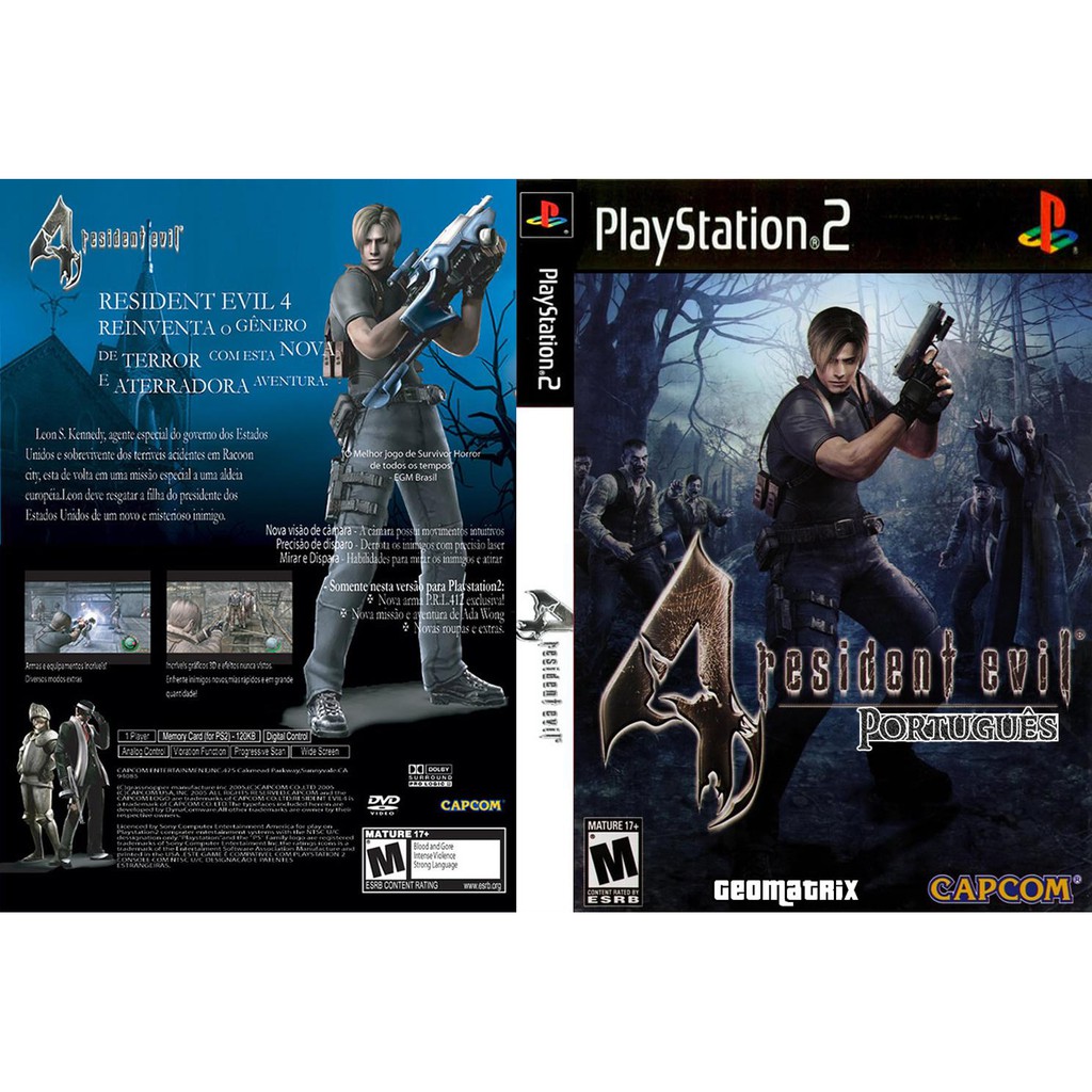 Resident Evil 4 PS2 ISO Ntsc-Pal (Inglés) [MG-MF] | Shopee Thailand