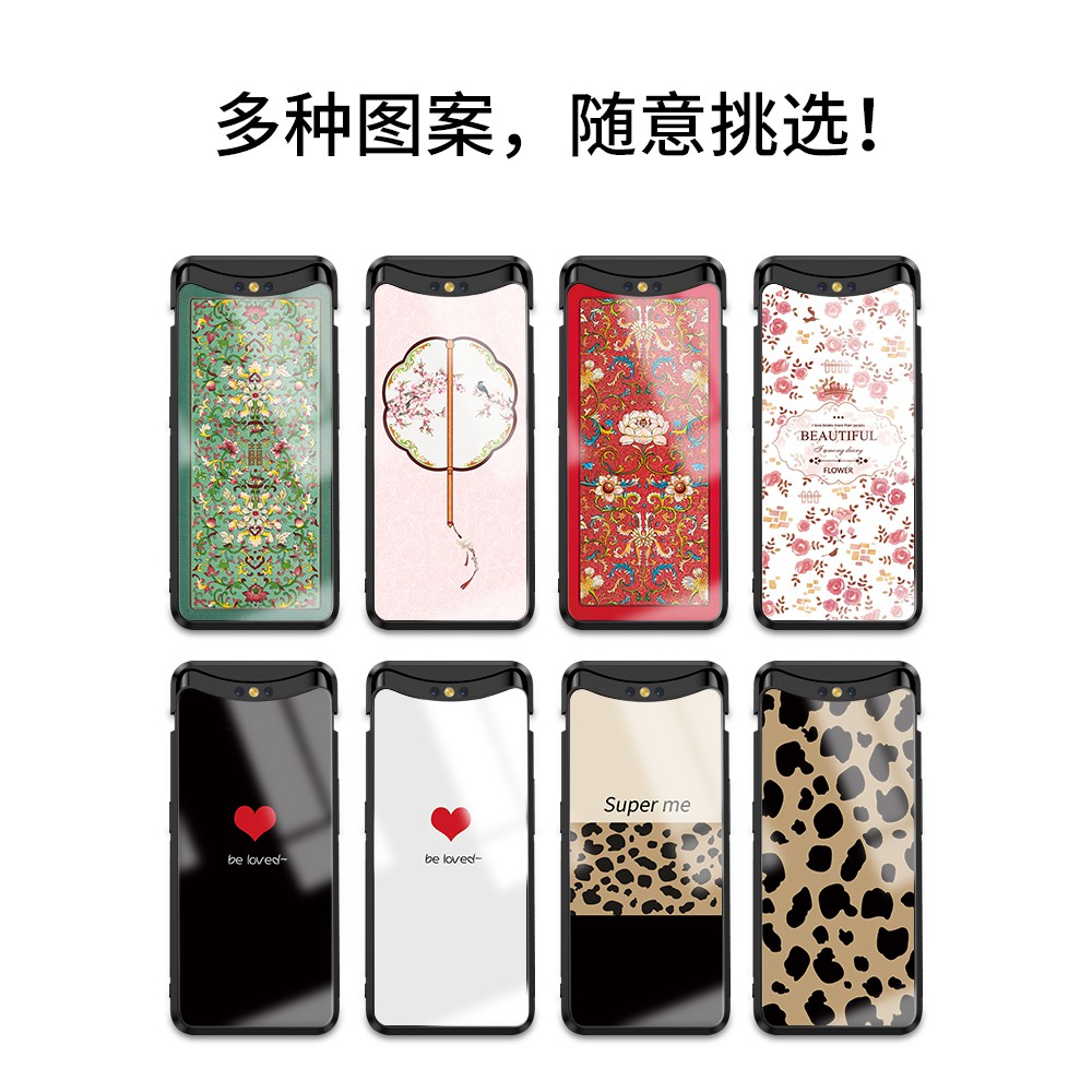 เคสโทรศัพท์มือถือกระจกนิรภัยสําหรับ Oppo Find X - kmnmys.th - ThaiPick