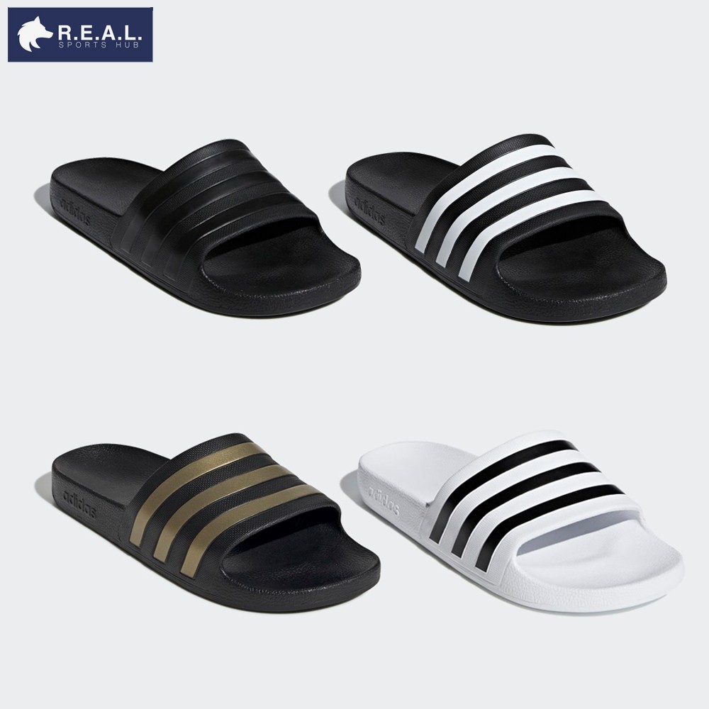 รองเท้าแตะ Adidas รุ่น Adilette Aqua โทนสีม่วง และ เขียว - realsportxsc ...