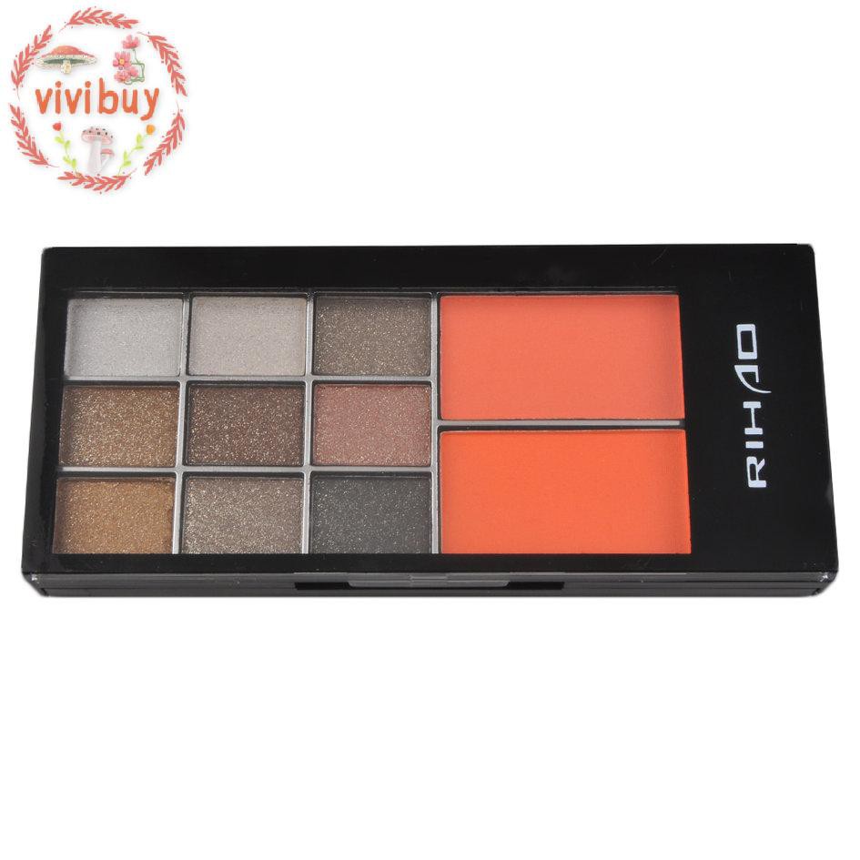 Cod Rihao พาเลทอายแชโดว์บลัชออนลิปสติกเขียนคิ้วมัลติฟังก์ชั่น - vivibuy ...