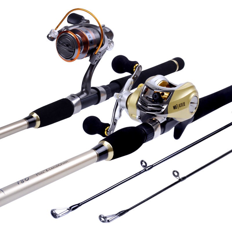 new1.8M 30lb H Power Rod Carbon Spinning Rod Baitcasting Fishing Rod ...